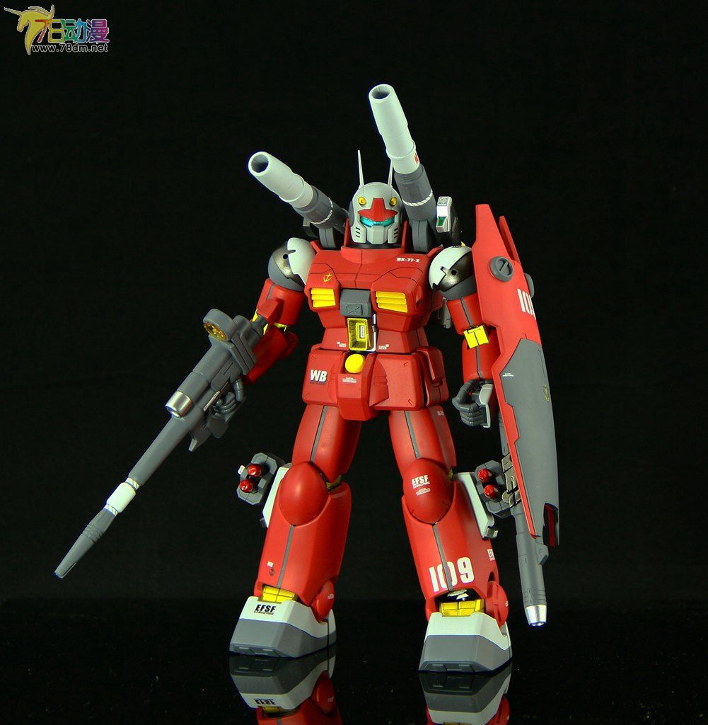 Gundam Family: MG 1/100 RX-77-2 Gun Cannon Custom Build