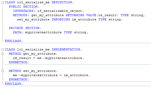 Using Serializable Objects In Abap Acorel