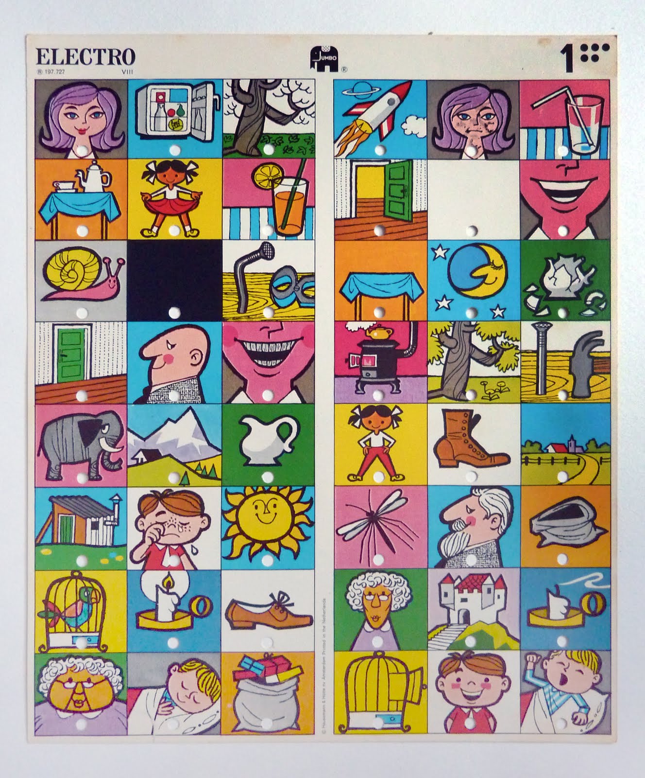 turning pages: Electro cards