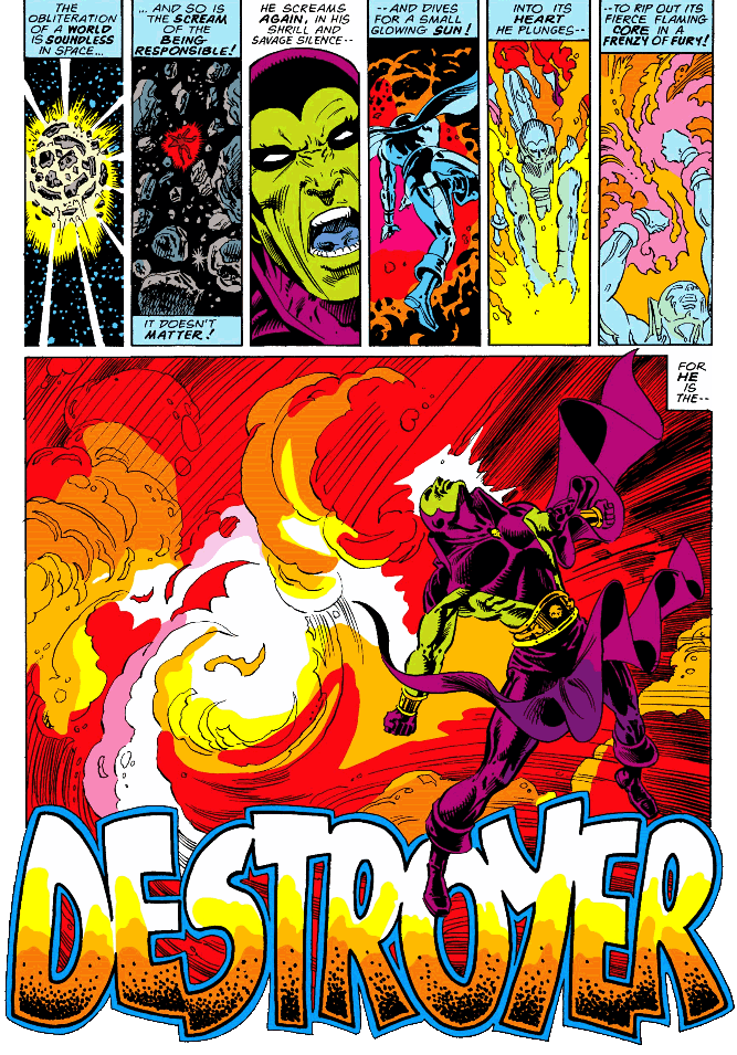 The Peerless Power of Comics!: Destroyer! Destroyer!