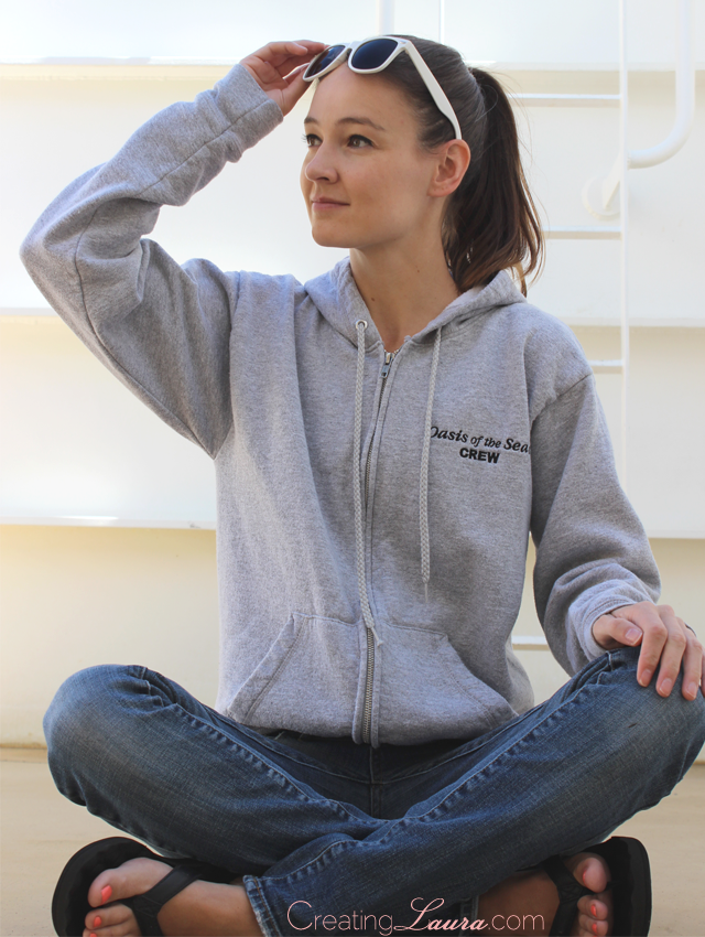 Creating Laura: A Sweatshirt Refashion