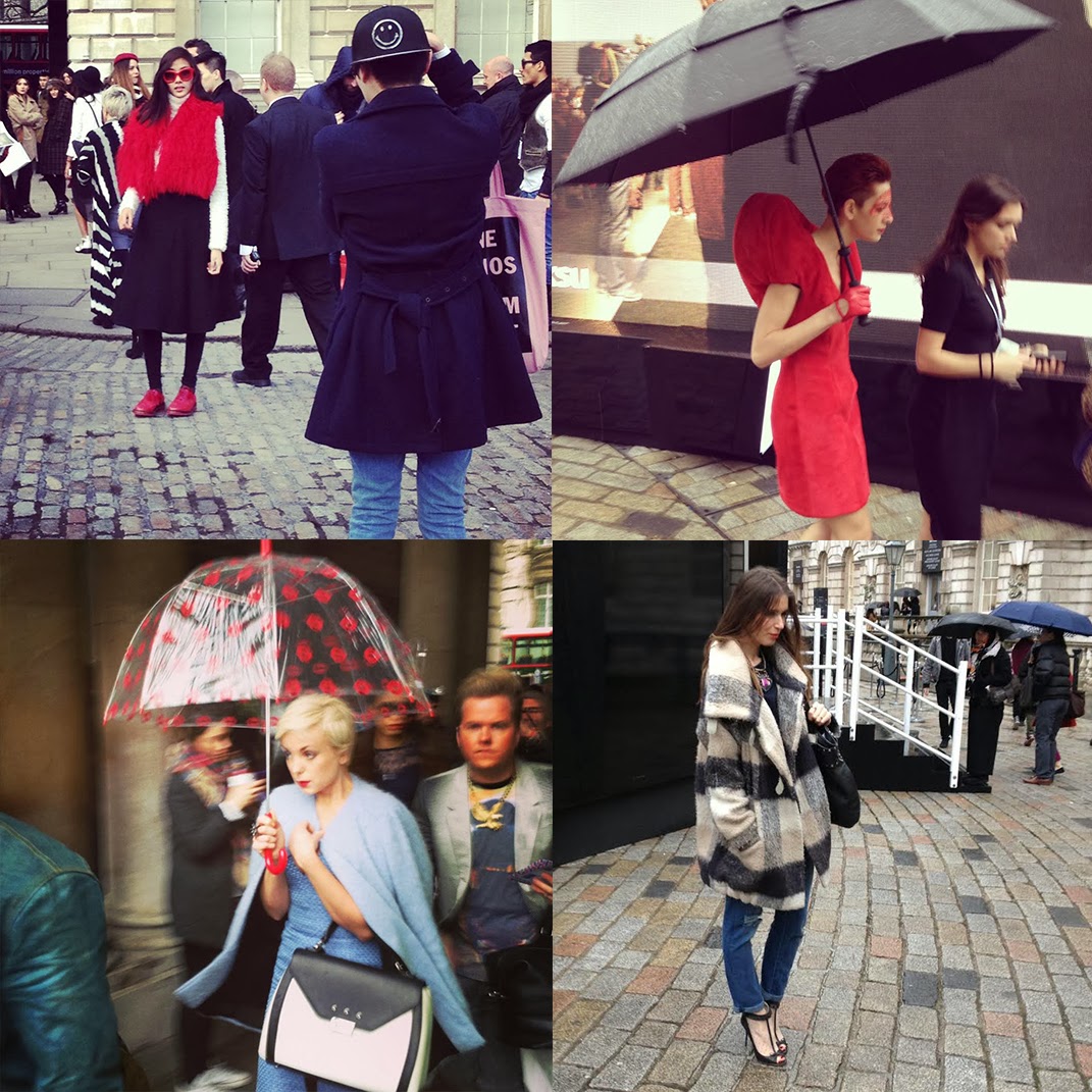 A few quick streetstyle snaps from London Fashion Week | Fitzroy Boutique