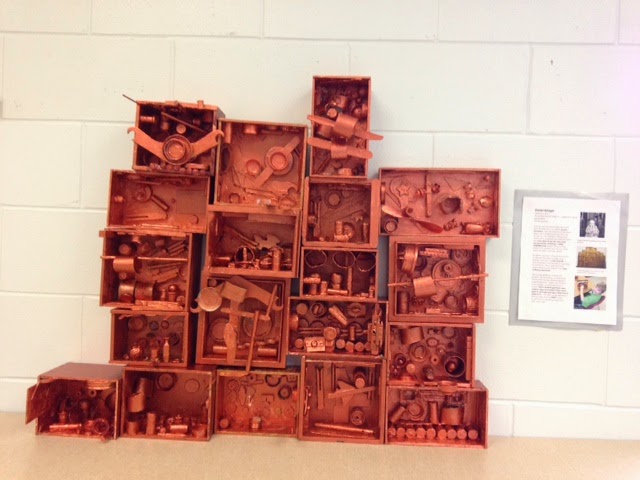 Into The Woods Road Art Studio: Louise Nevelson Assemblages