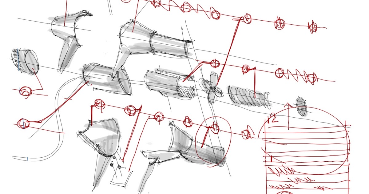 ID render: How to start an exploded view drawing