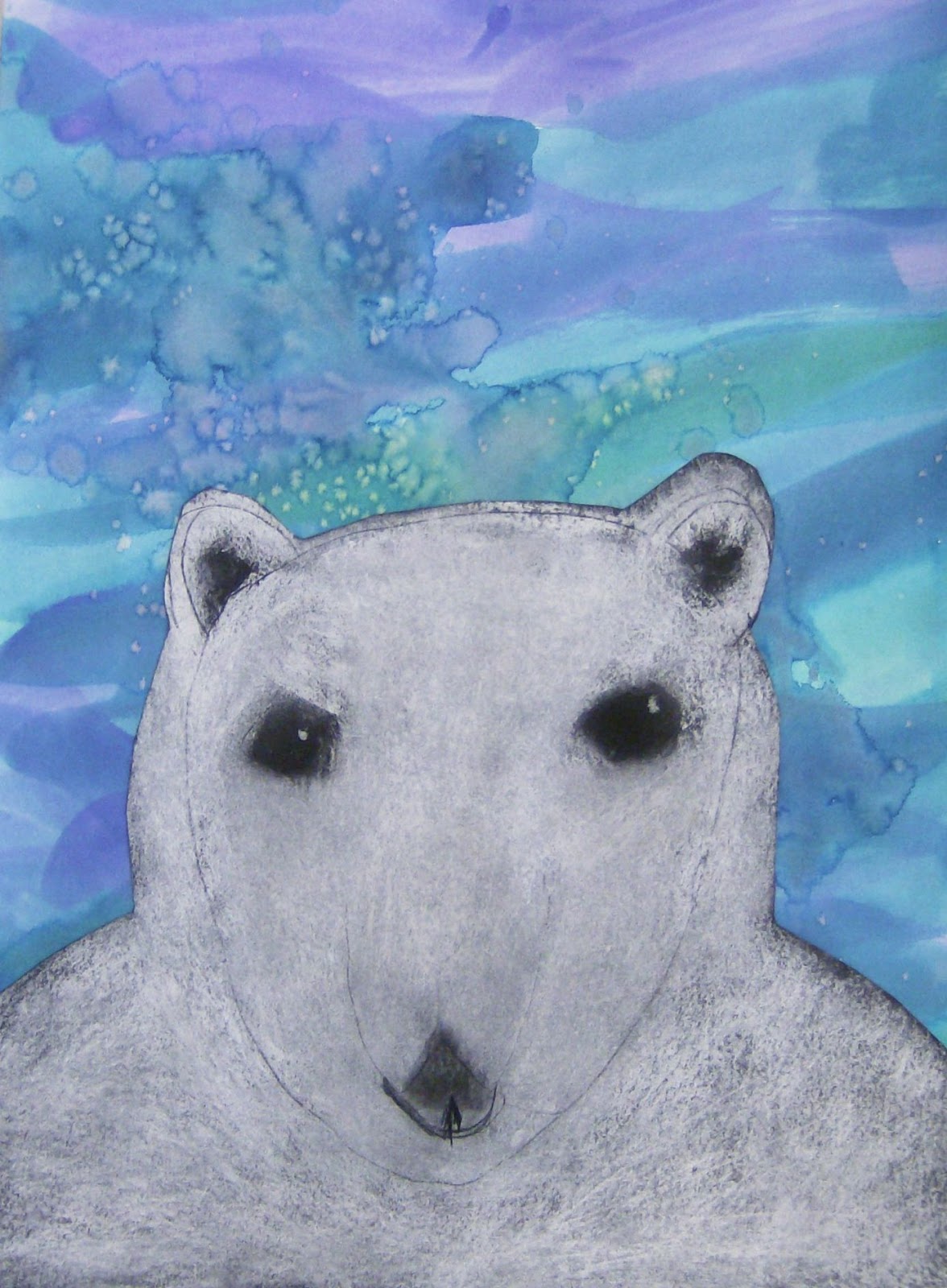 Blackfoot Art Center: Polar Bear Art!