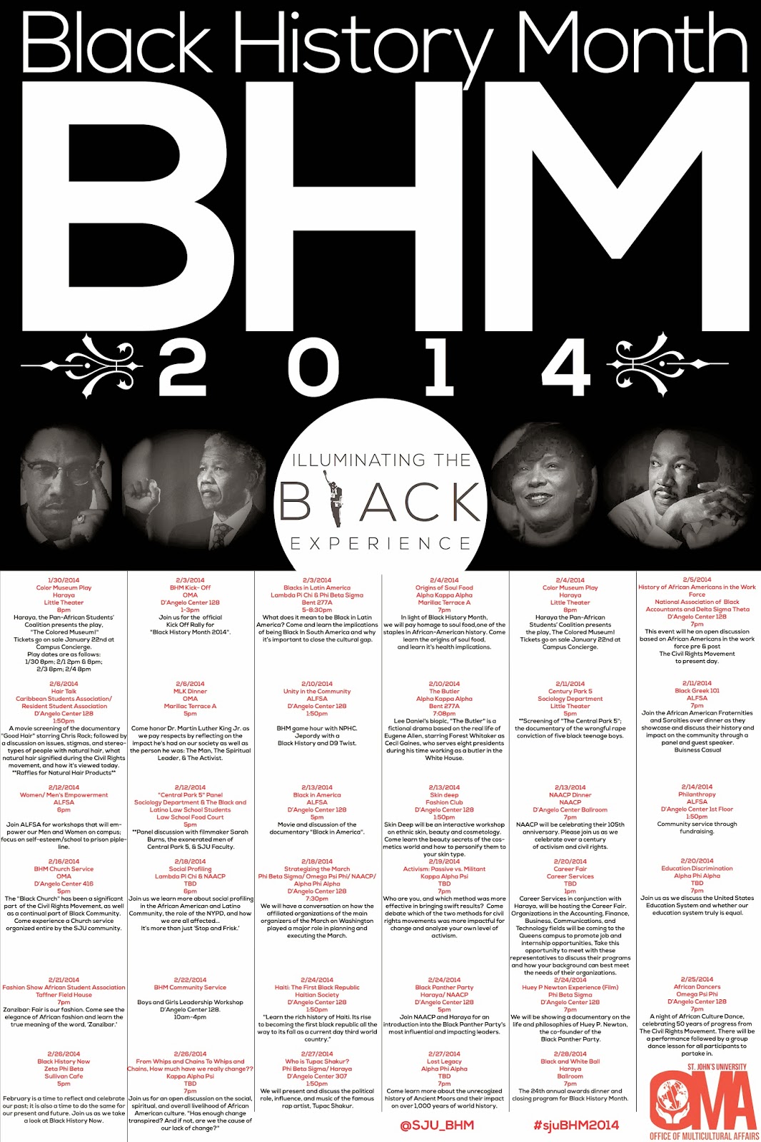 Haraya: The Pan-African Students' Coalition: 2014 Black History Month ...