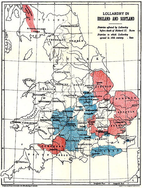 Medieval Castle Blog: Heresy, Lollards & Medieval Troubadours