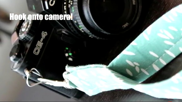 magpie and cake: 4 Fabric Camera Strap DIY Tutorials