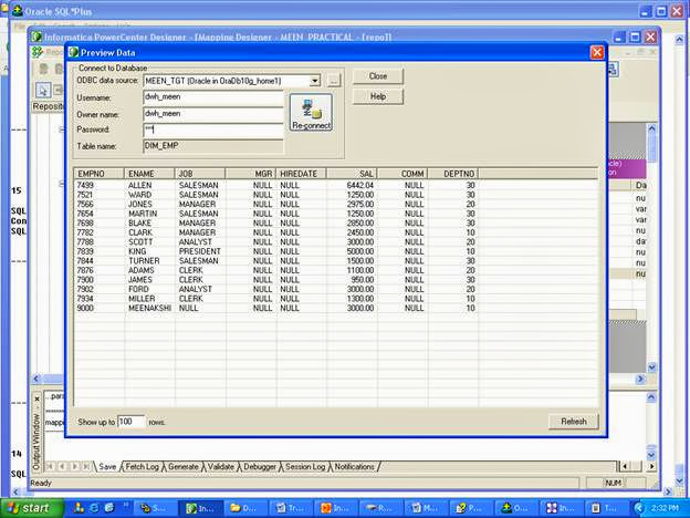 Transaction Control Transformation In Informatica ~ Datawarehouse Architect