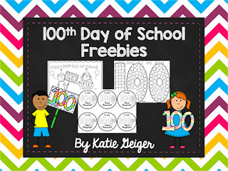 Kindergarten by Katie: Hooray for the 100th Day!