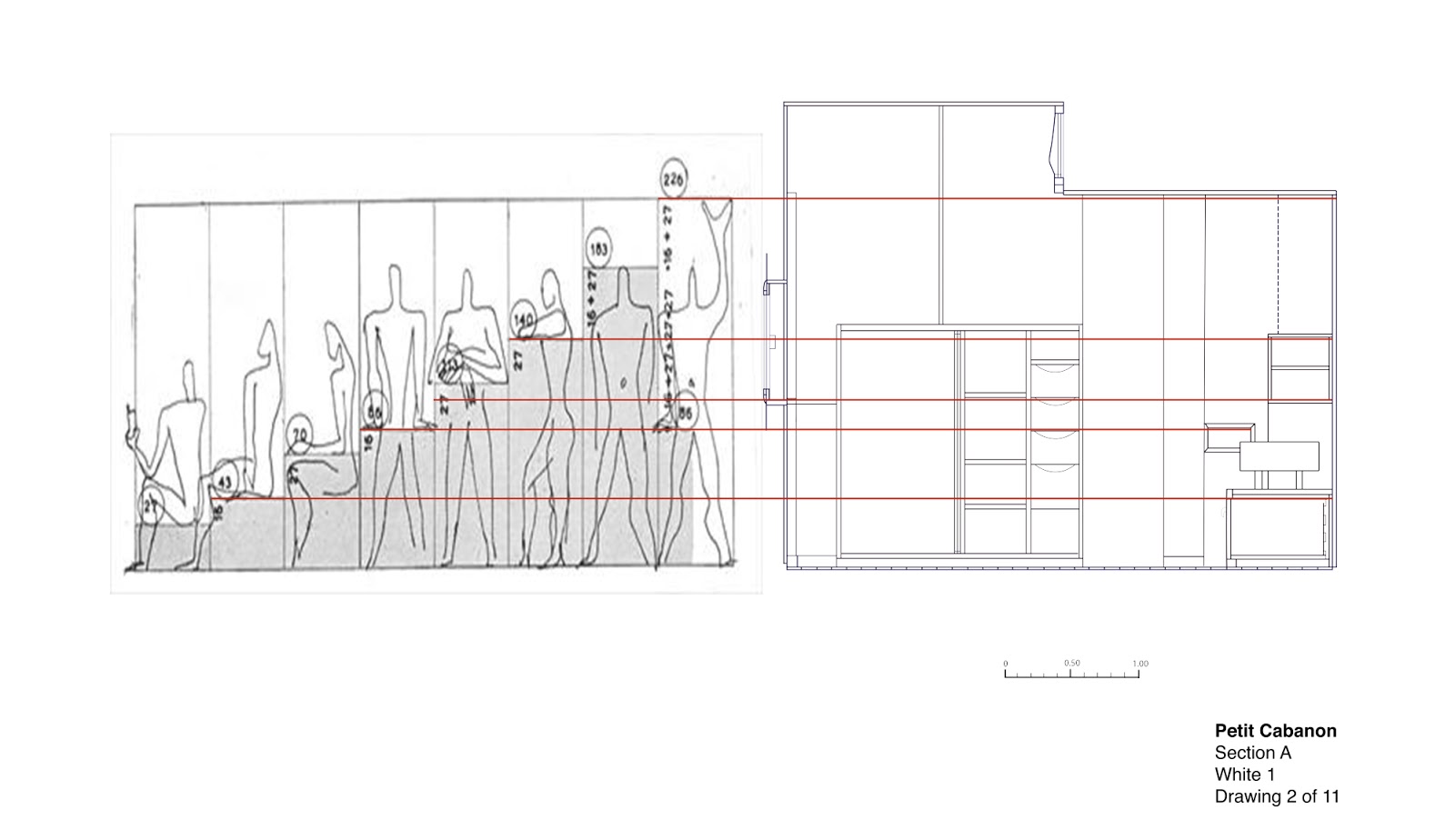Petit Cabanon: Application of Le Modulor