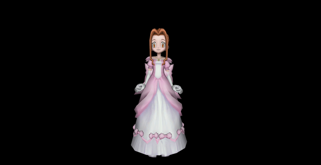 Mimi Princess Dress | Digimon 3D Models
