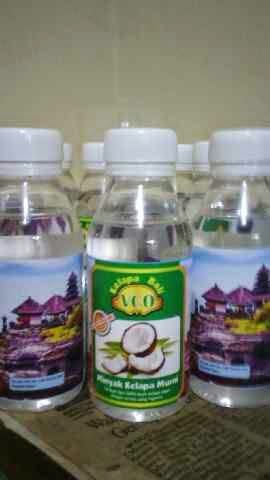 Kelapa Bali VCO: Tampilan Label Kemasan Baru