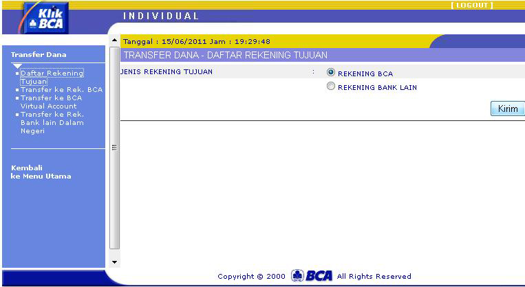 Tutorial Transfer KEY BCA dengan Internet Banking ~ Ilmu Pengetahuan ...