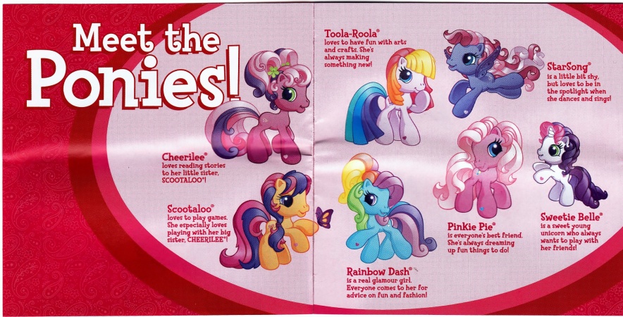 G3.5 My Little Pony: 2010 G3.5 phamplet