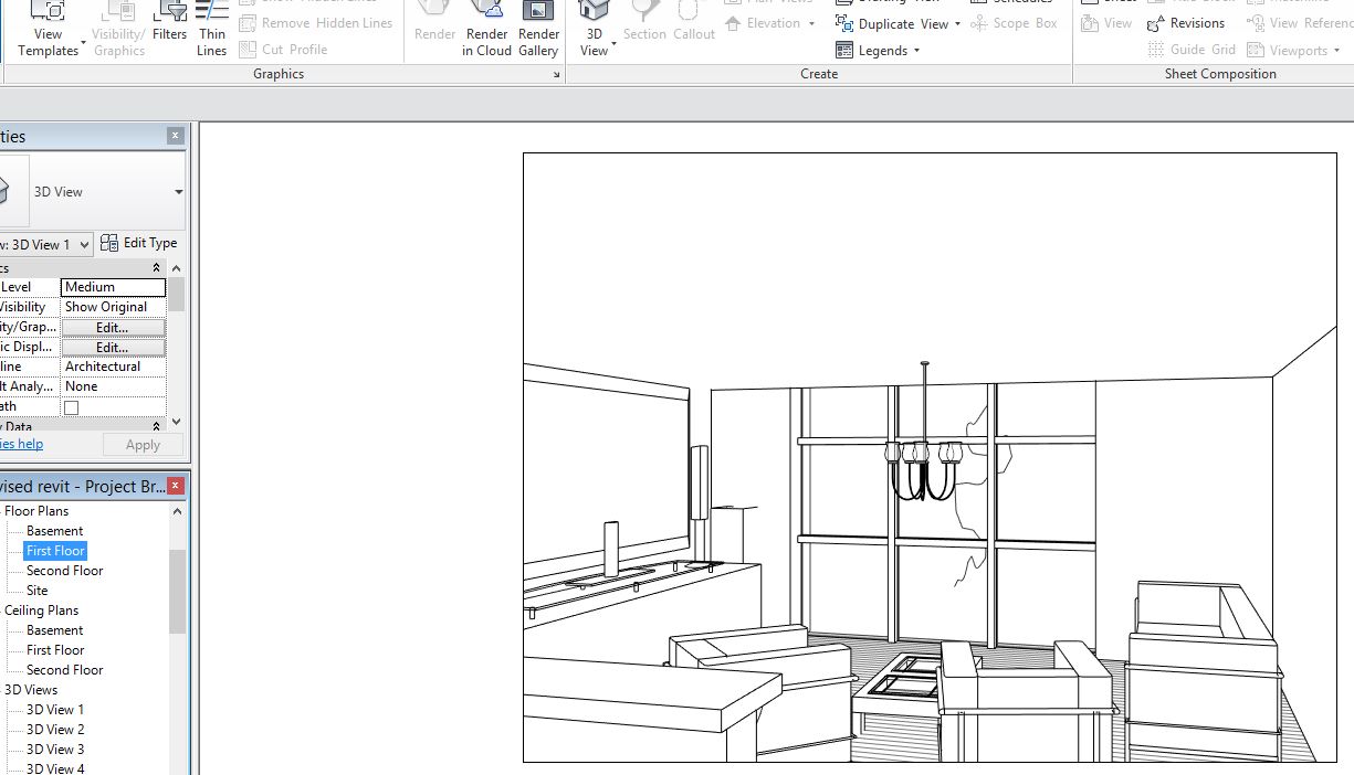ino-designs: One of the ways to render an indoor scene/room on revit ...