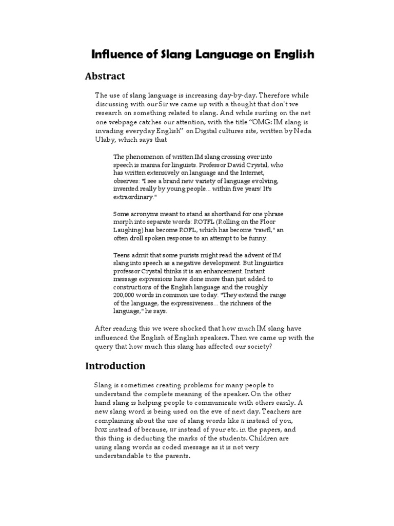 salitang balbal - philippin news collections