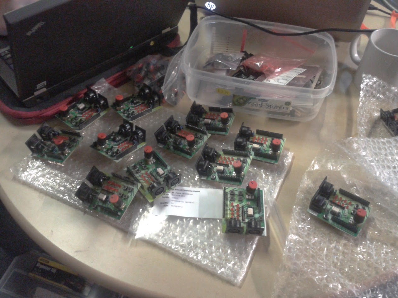 CNC Machine Tutorial: Arduino MIDI playground boards