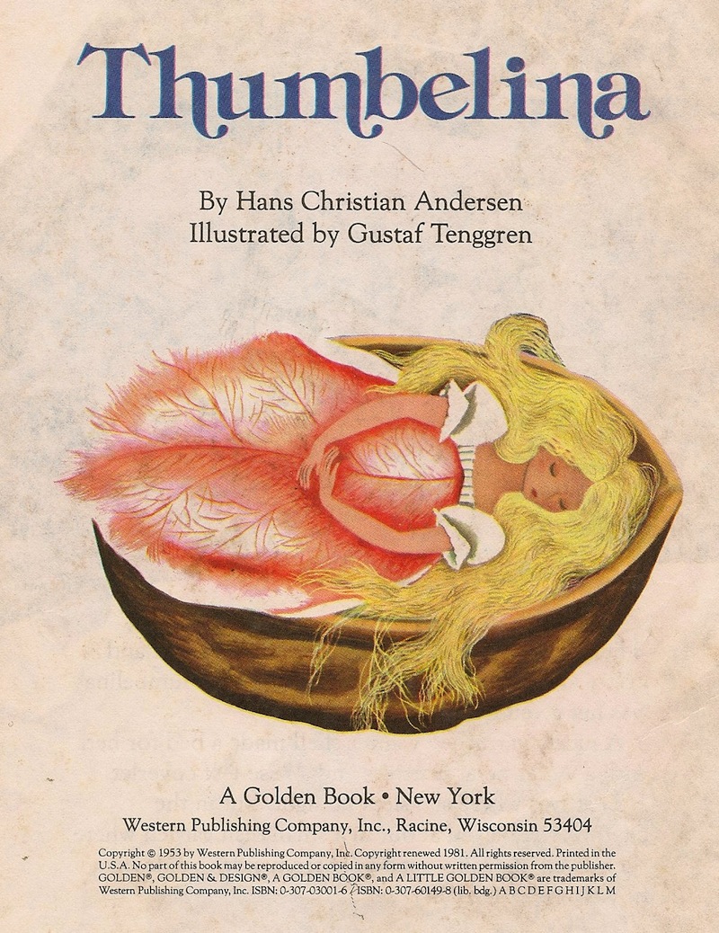 The Secret World of Hazel Catkins: Thumbelina Little Golden Book