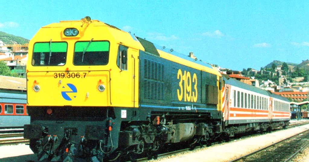Rails sense fronteres: Locomotores dièsel, sèrie 319.3 de Renfe