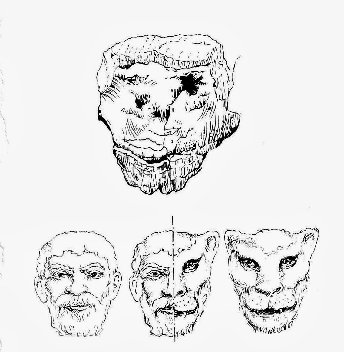 Archaeology of Portable Rock Art: El Juyo cave, Santander, Spain, "one ...