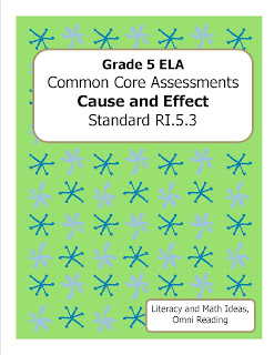 Literacy & Math Ideas: Grade 5 Common Core Assessments