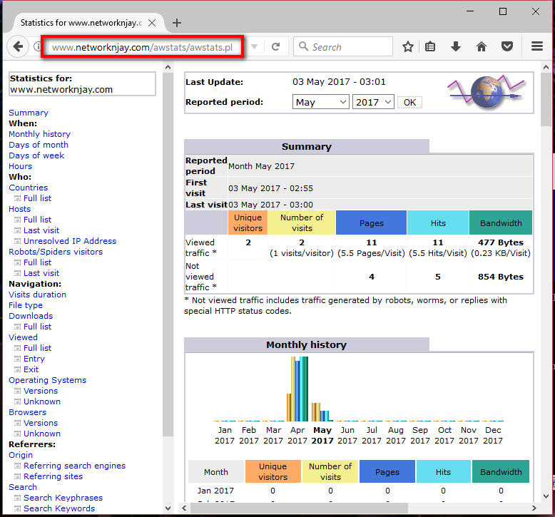 CentOS 7 : 8.8 Log Analyzer on Apache CentOS 7 - Sysadmin_Blog