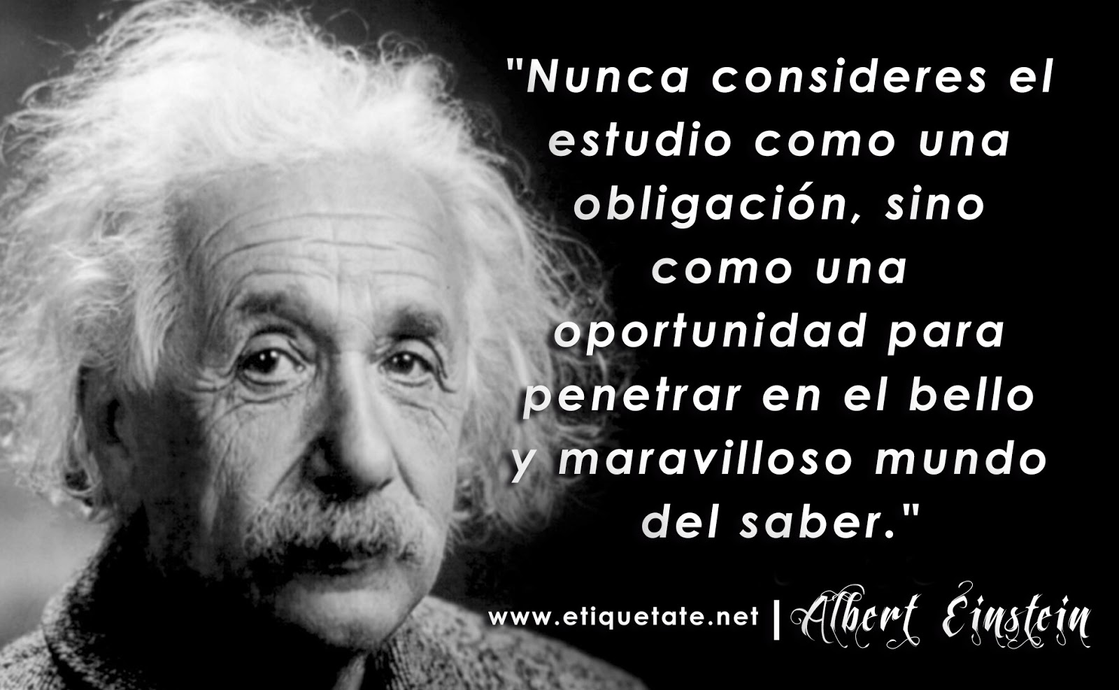 Mensajes de Albert Einstein