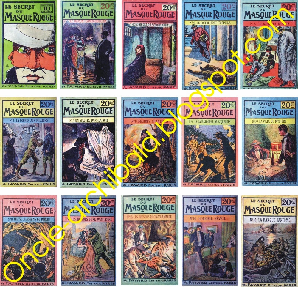 La bibliothèque d'Oncle Archibald: Le Masque rouge