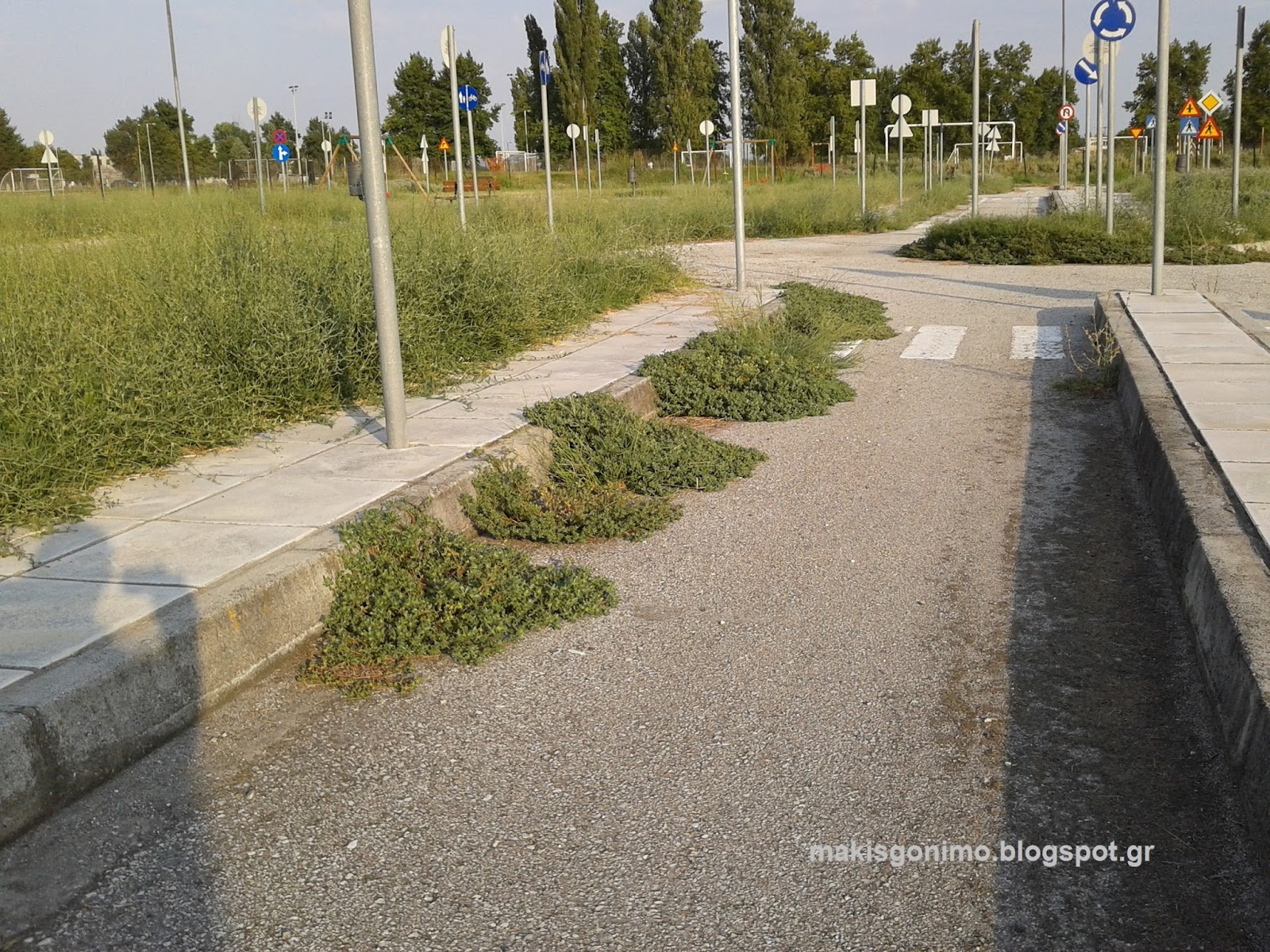 ΓΟΝΙΜΟ-live: ΕΙΚΟΝΕΣ ΕΓΚΑΤΑΛΕΙΨΗΣ ΣΤΟ ΠΑΡΚΟ ΚΥΚΛΟΦΟΡΙΑΚΗΣ ΑΓΩΓΗΣ ΤΟΥ ...