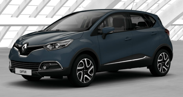 Renault Captur 1 (2013 à 2017) - Couleurs, code couleur