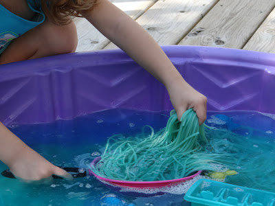 Busy Hands Blessed Hearts: Spaghetti Pool Pretend Play