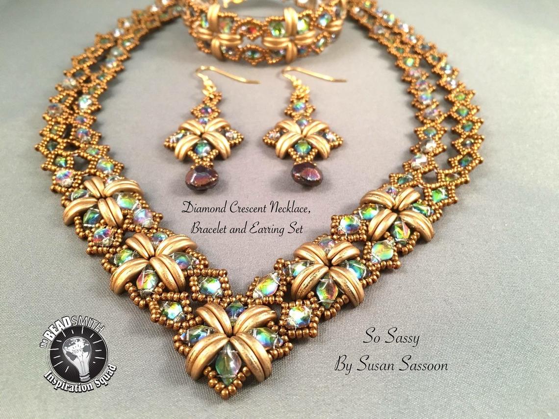 SoSassySusanSassoon's Beaded Jewelry Tutorials Includes Patterns for ...