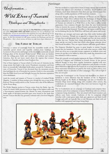 Alternative Armies: Tuscani Light Infantry and Campaigning Back Packs ...