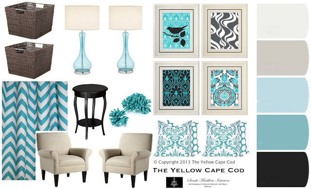 The Yellow Cape Cod: A Custom Room Design Inspired By A Photo