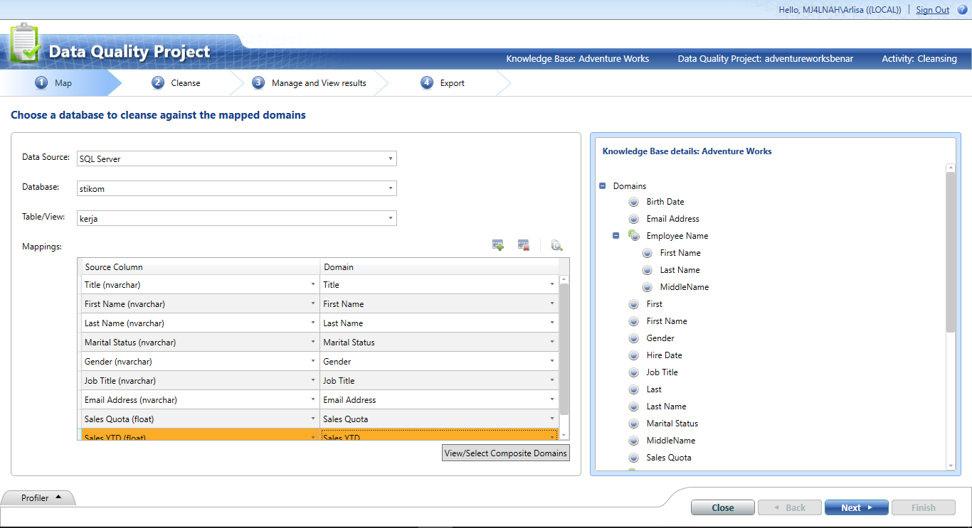 BLOG KULIAH: Tutorial DQS SQL Server (Data Cleansing dan Data Matching)