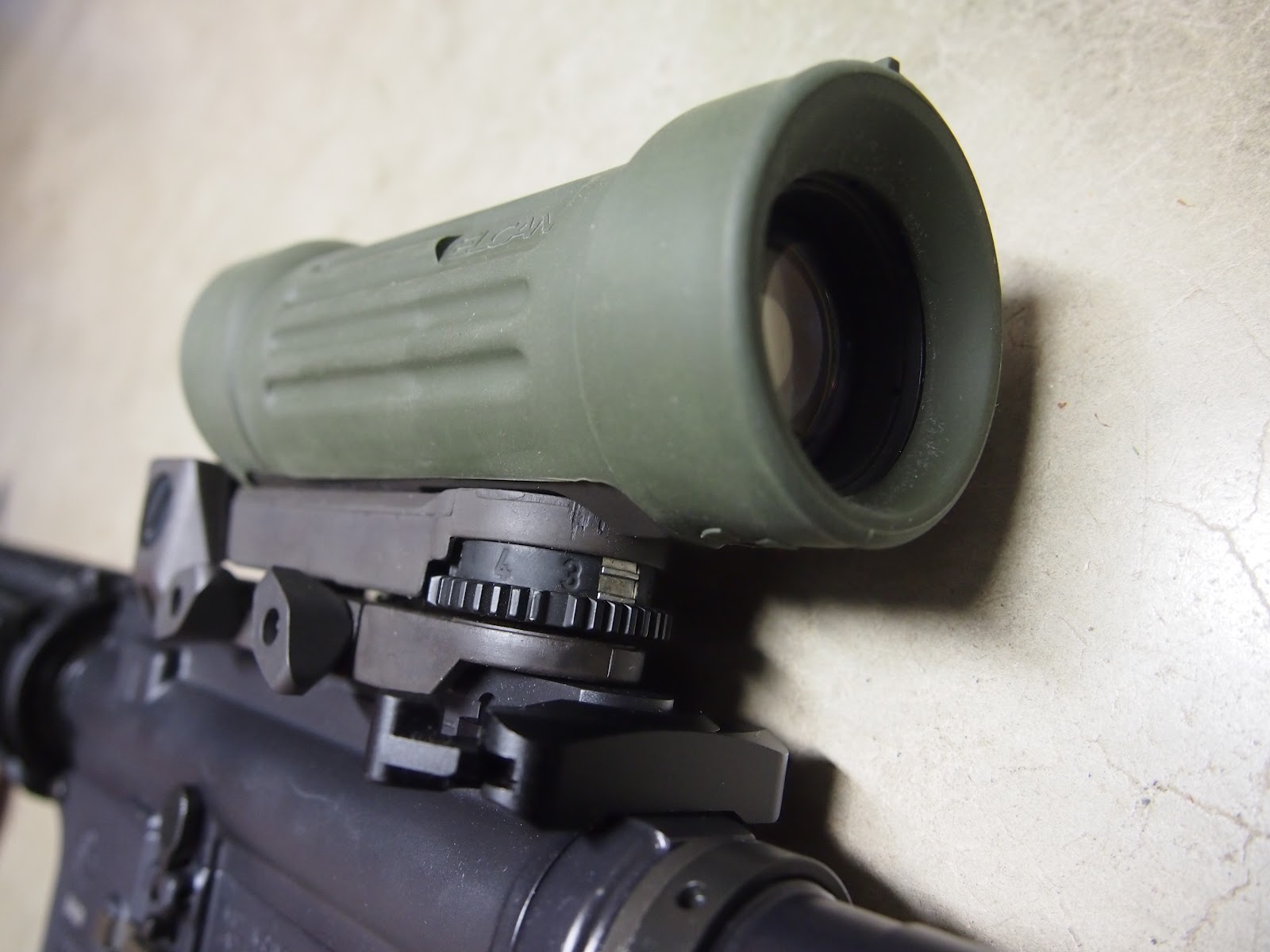 Mister Donut's Firearms Blog: Green Cover for the Elcan C79
