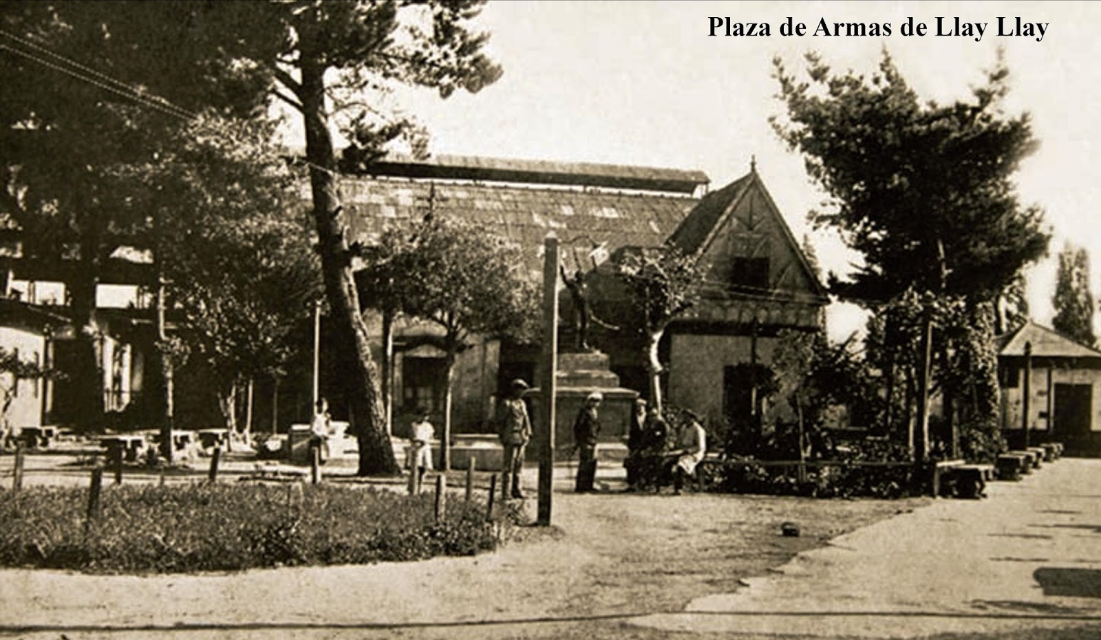 Imágenes de Chile del 1900: Llay Llay