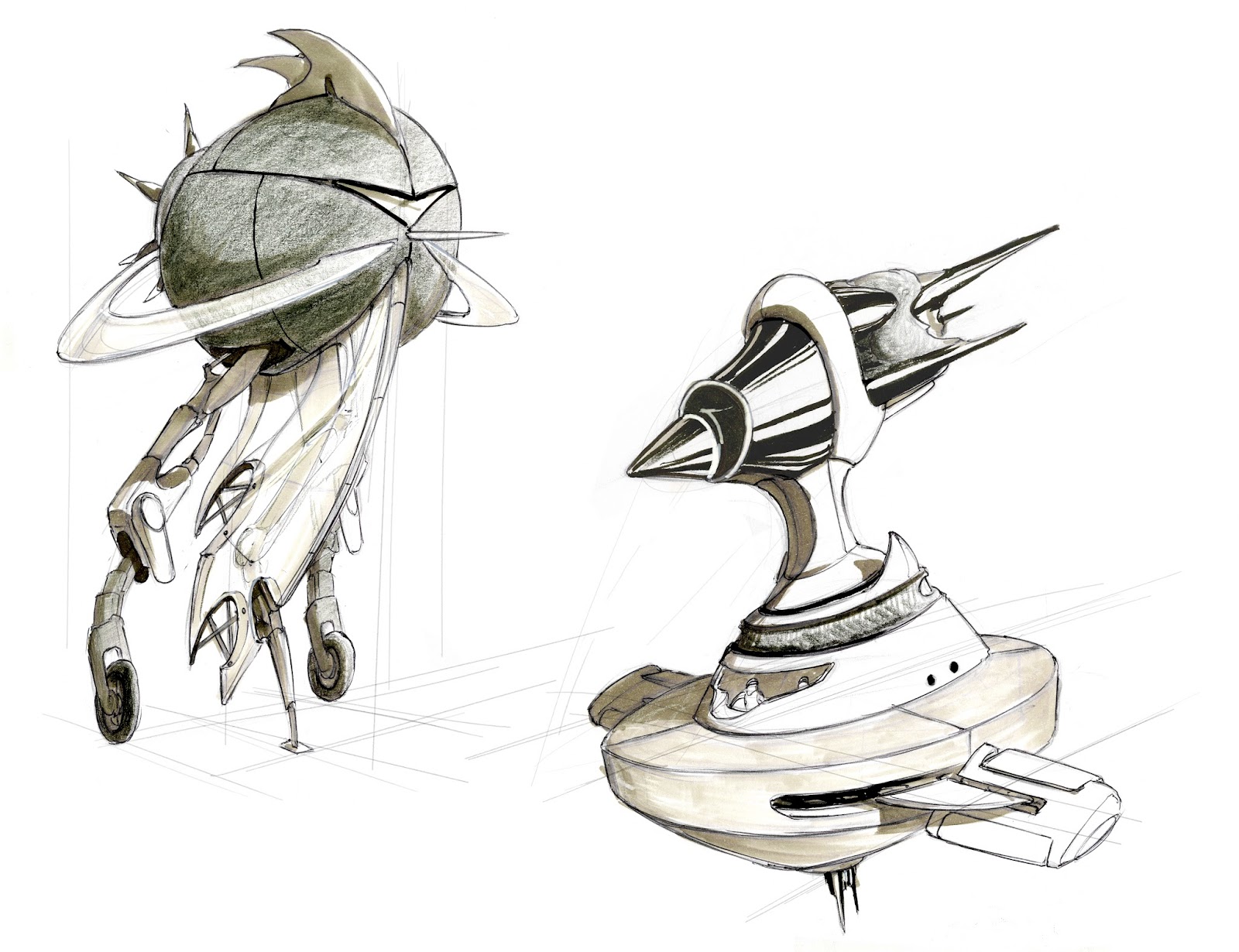 Creative Form Sketching 2016: Creative Planes Finals - Samuel Jin Chon Creative Form Sketching 2016: Creative Planes Finals - Samuel Jin Chon