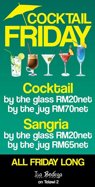 Food Street: La BodegaFriday Cocktail Promotion