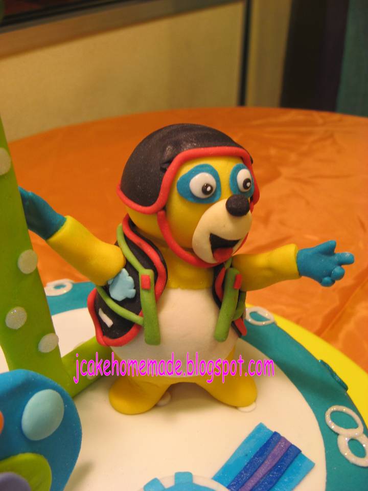 Jcakehomemade: Special Agent Oso theme cake