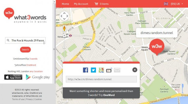 What 3 Words: What 3 Words - Find and Share Very Precise Locations Via ...
