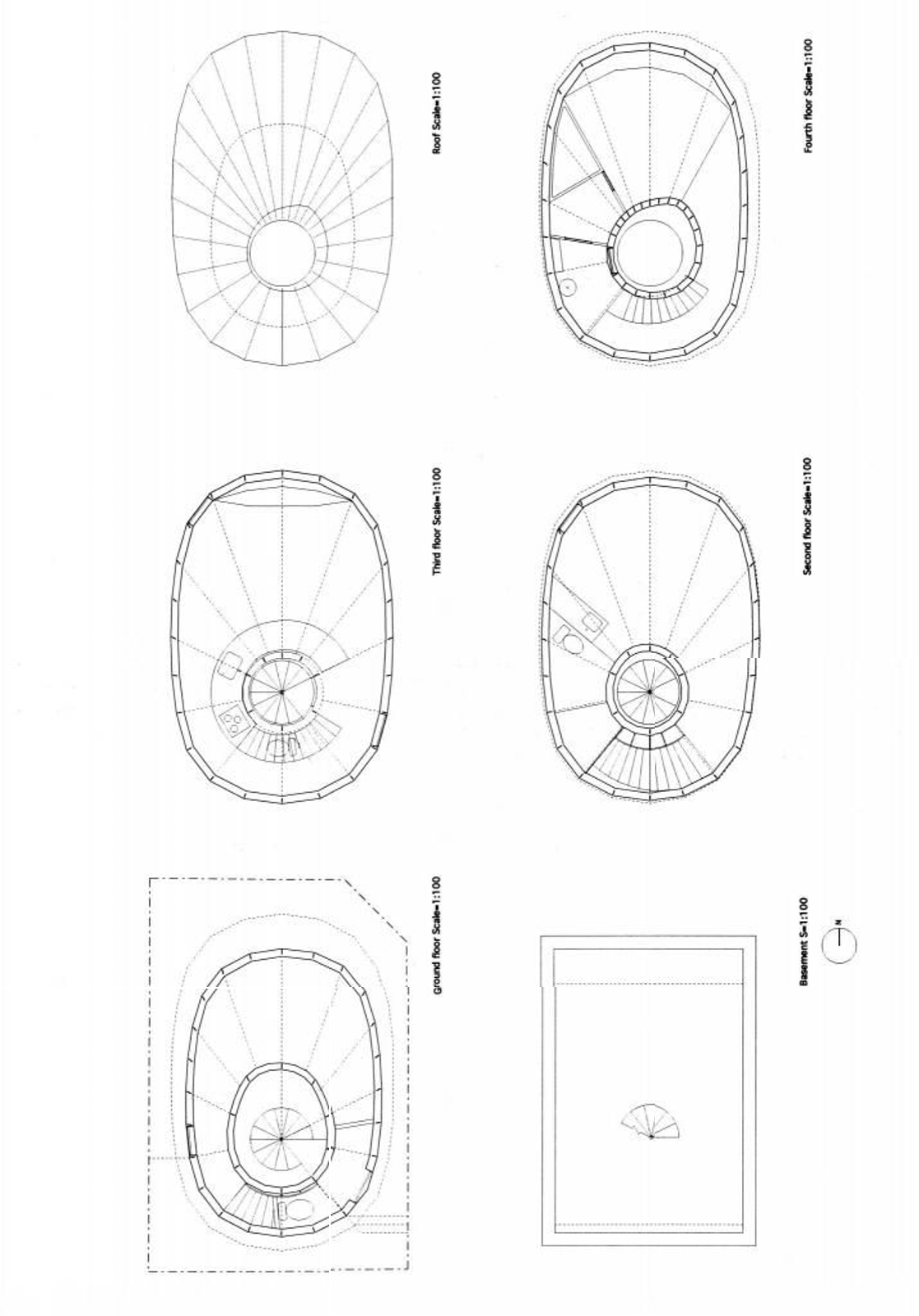 Natural Ellipse House : PLANOS DEL PROYECTO