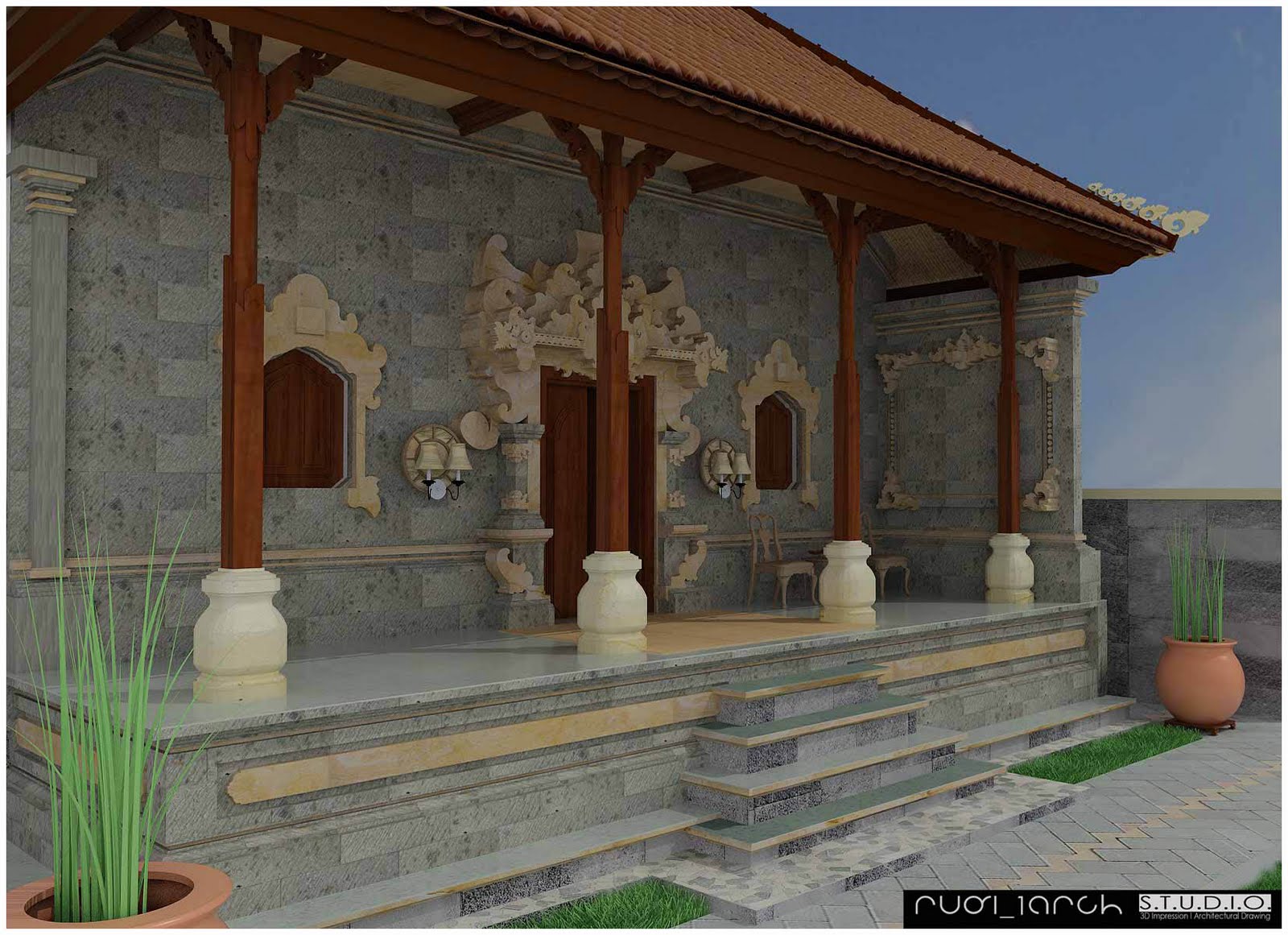 rudi_1arch Studio: My Bale Daja_Penarukan, Tabanan - Bali