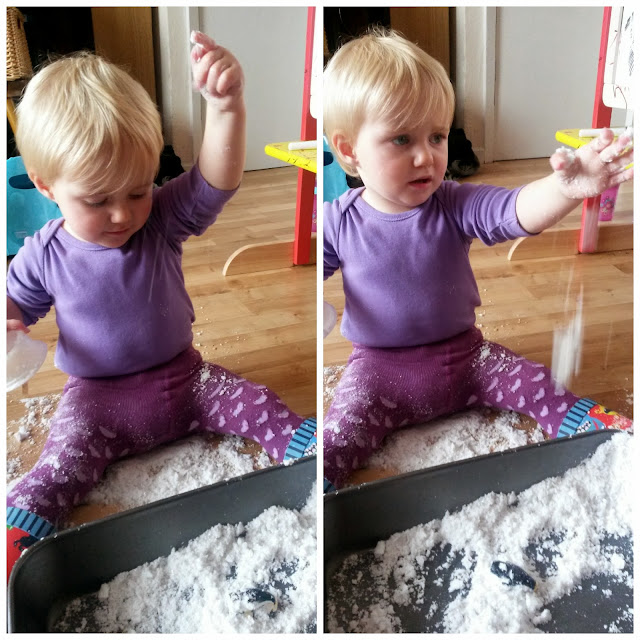 Single Mother Ahoy!: Messy Play: Snow!