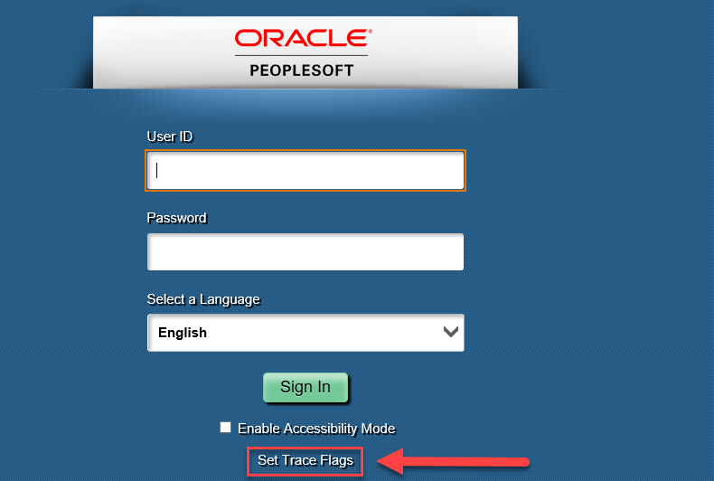 Waj's PeopleSoft Online Journal: Using "Set Trace Flags" does not ...