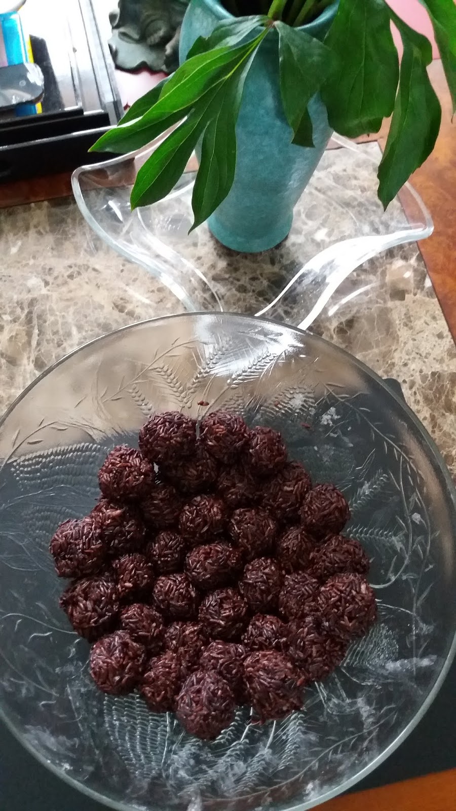 FloViCook: Riz gluant noir fermenté; "Cơm rượu nếp than"