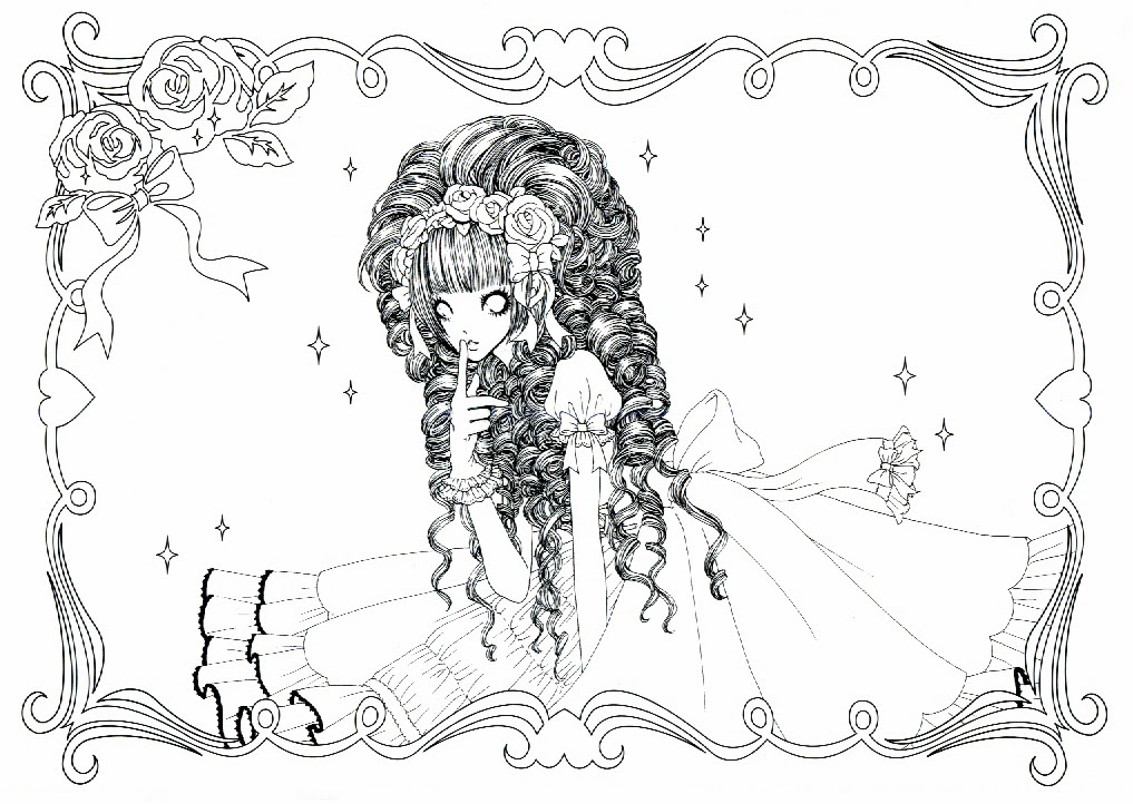 Quirky Artist Loft: Angelic Pretty Coloring Book