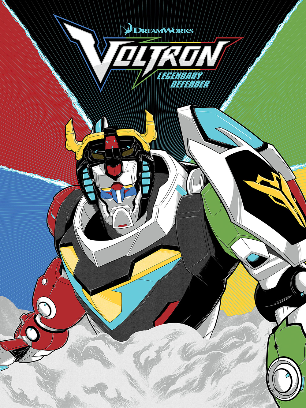 INSIDE THE ROCK POSTER FRAME BLOG: Matthew Johnson Voltron APs And ...