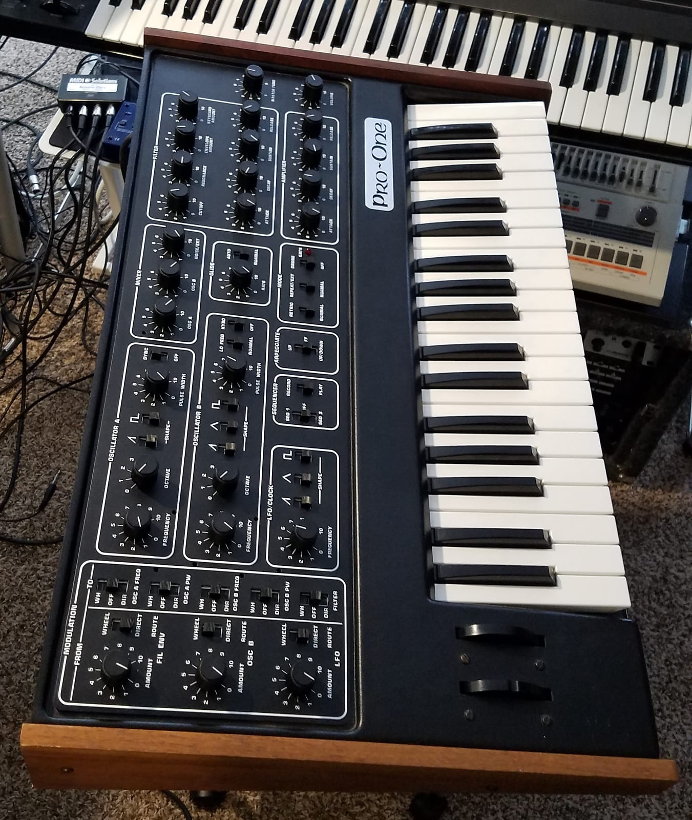 MATRIXSYNTH: Sequential Circuits, Pro-One Analog Synthesizer